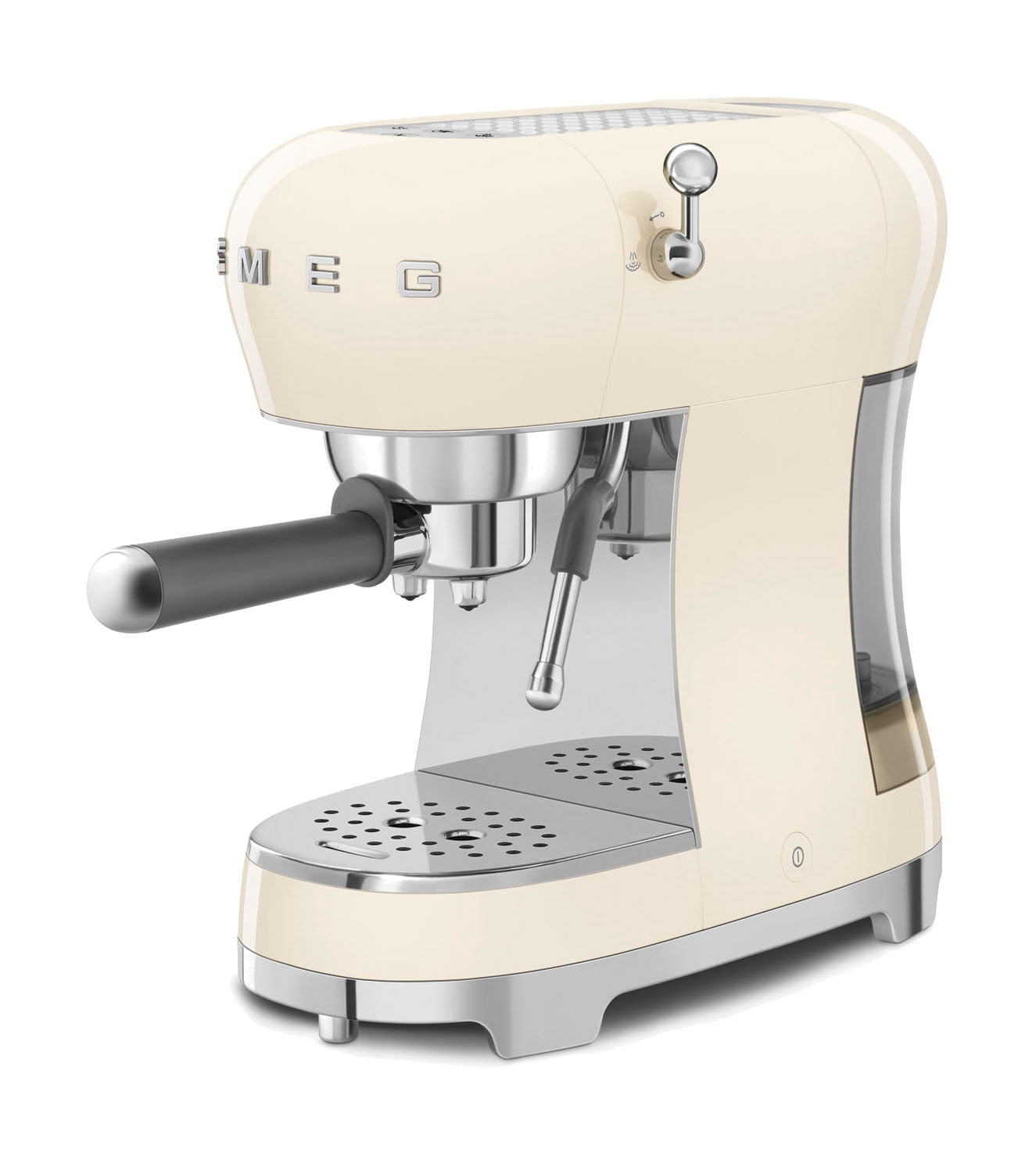 Smeg Espressomaschine ECF02 1,1 l 1350 W 50’s Style creme | tischwelt.de