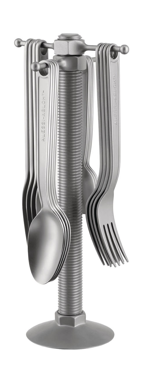 Alessi Besteck-Set 17-tlg. Conversational Objects edelstahl | tischwelt.de