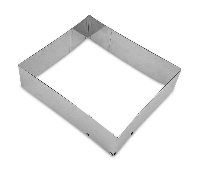 Städter Backrand verstellbar Edelstahl 25-50 x 22-41 cm H. 7 cm ...