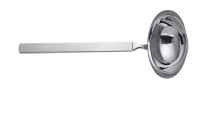 Alessi Saucenlöffel Edelstahl Dry mattierter Griff | tischwelt.de