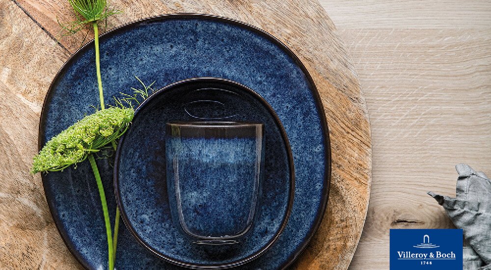 Villeroy & Boch Lave Bleu Steinzeug Geschirr | tischwelt.de