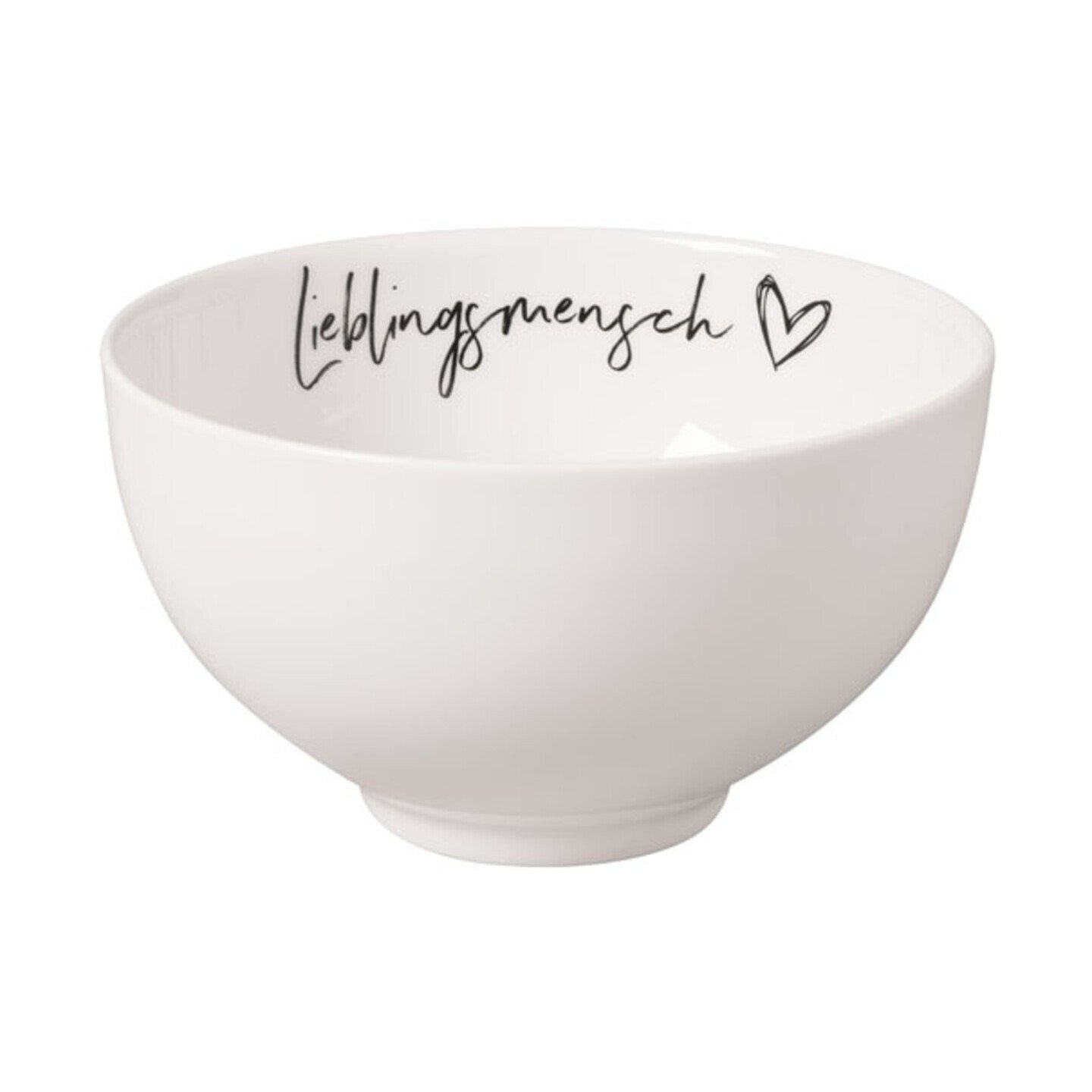 Villeroy & Boch Bol 14 cm Statement Lieblingsmensch | tischwelt.de