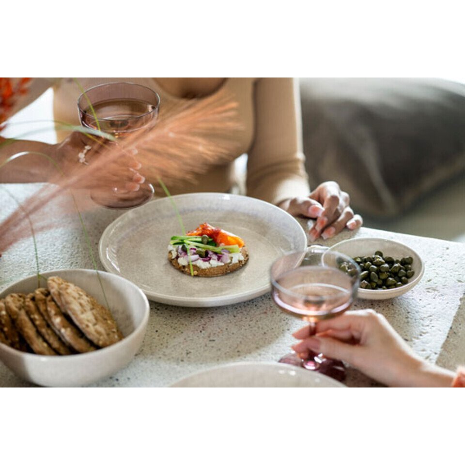 Villeroy & Boch Frühstücksset 6-tlg. Perlemor Sand | tischwelt.de