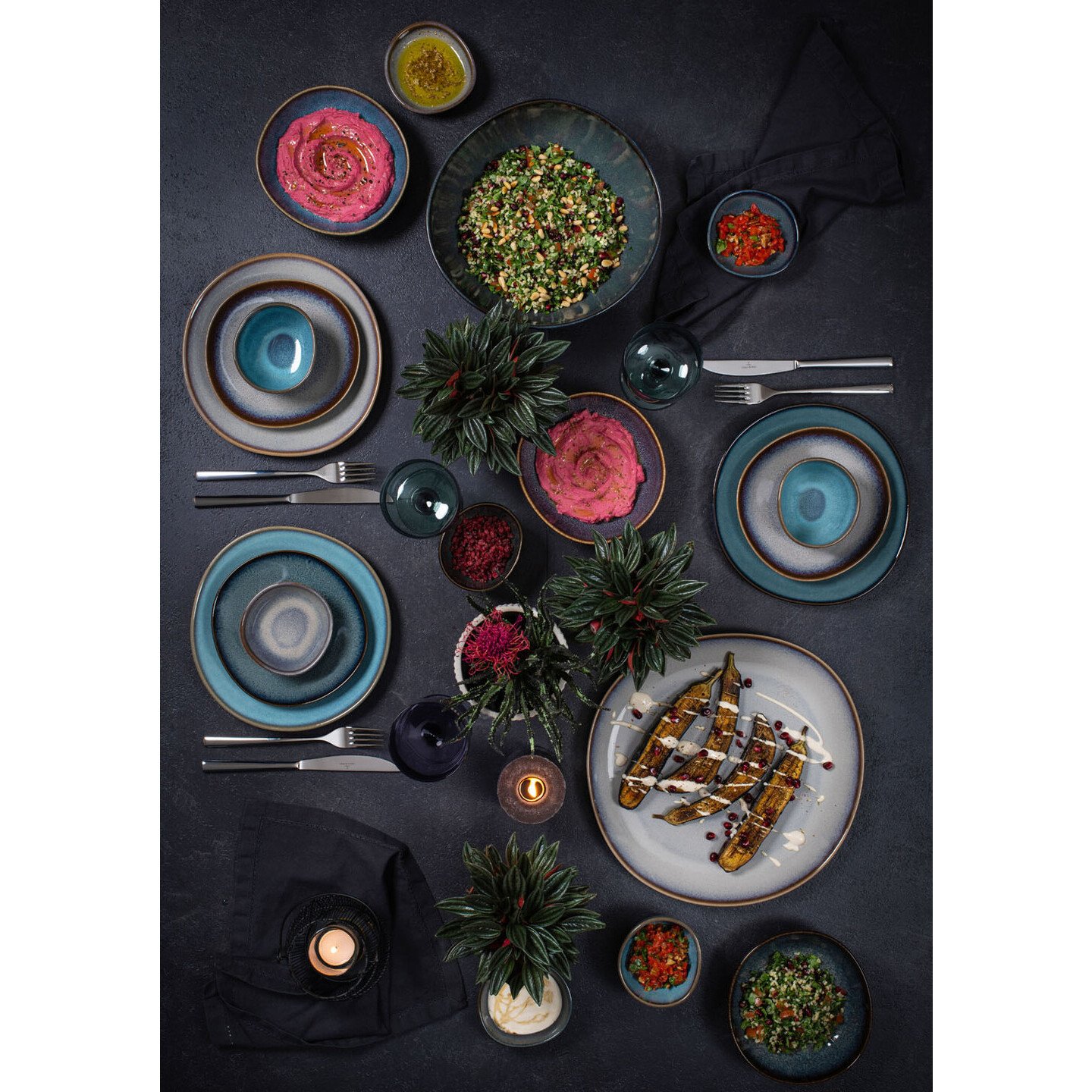 Villeroy & Boch Brotteller 17 cm Lave gris | tischwelt.de