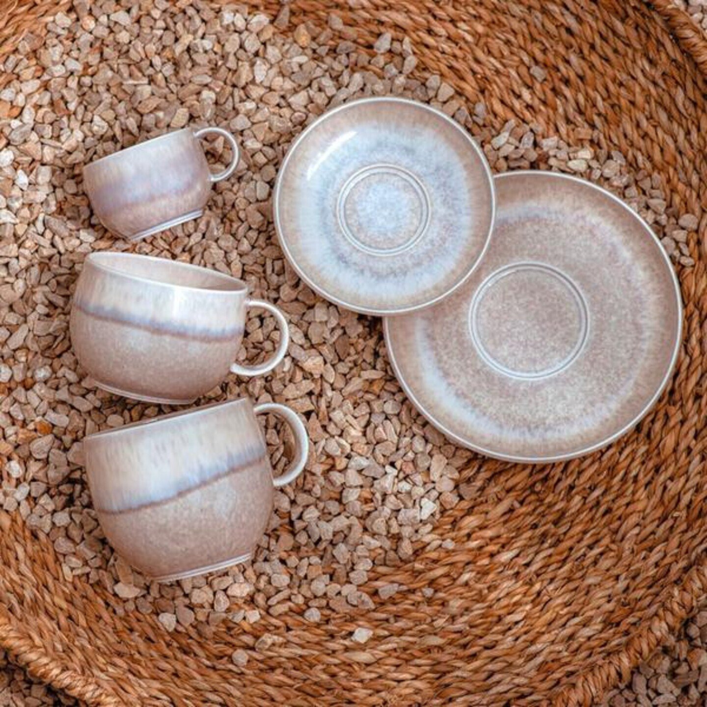 Villeroy & Boch Espresso-Untertasse 12 cm Perlemor Sand | tischwelt.de