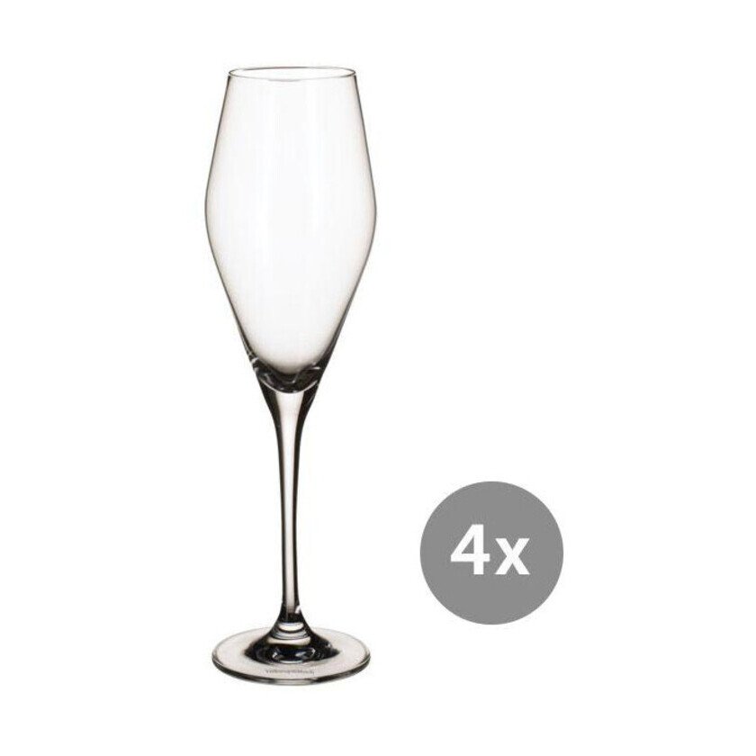 Villeroy & Boch Champagnerkelch 4er-Set La Divina klar | tischwelt.de