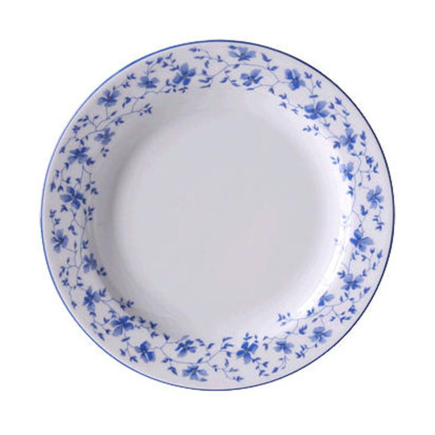 Arzberg Frühstücksteller 19cm Fahne Form 1382 Blaublüten | tischwelt.de